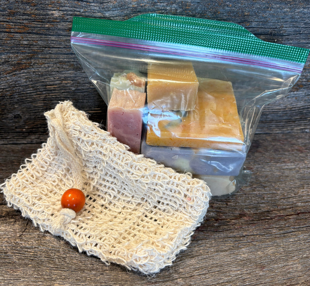 Soap Grab Bag – Handmade Cold-Pressed Soap Ends with Soap Saver ...